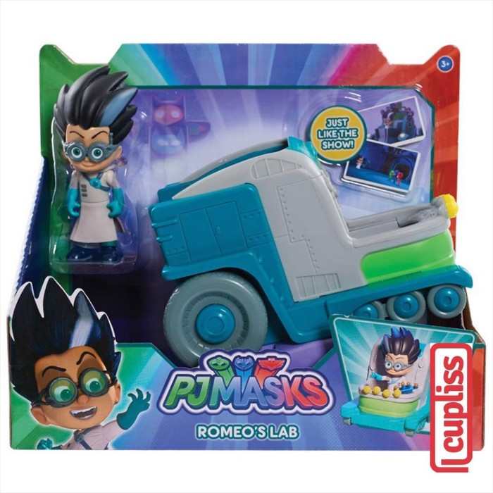 PJ Masks Romeo Lab Vehicle with Figure Mask Just Play – Cupliss Store