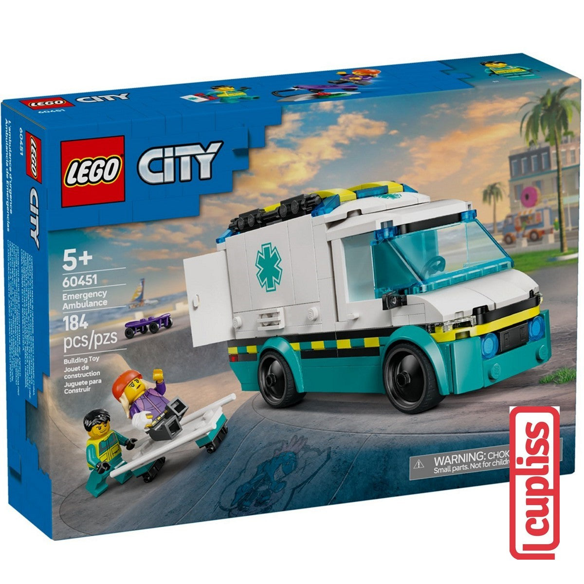 LEGO City 60451 Emergency Ambulance – Cupliss Store